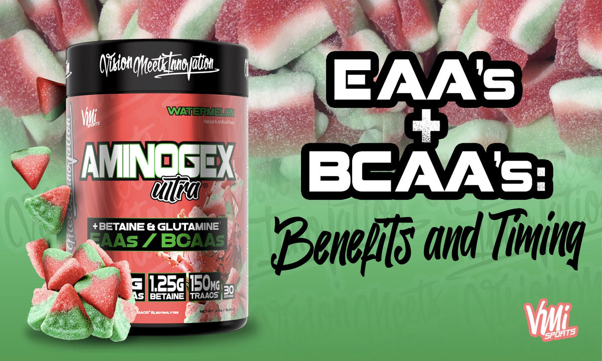 EAA’s + BCAA’s: Benefits & timing – VMI Sports