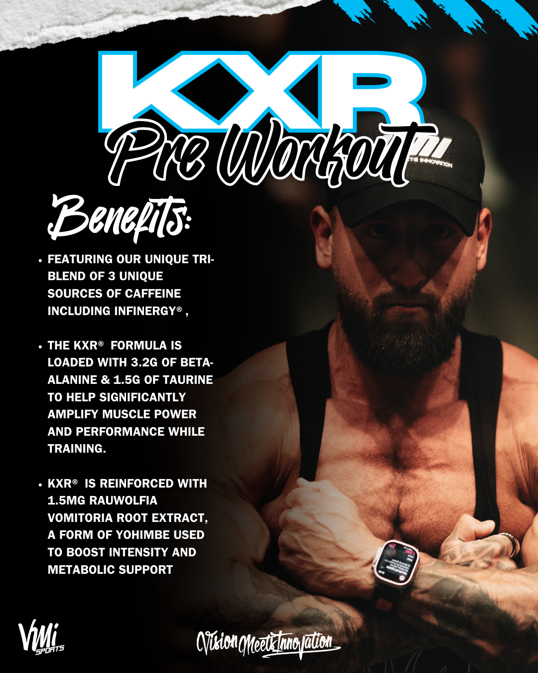 K-XR Pre Workout 30 serving | Intense Workouts |7 Amazing Flavors – VMI ...