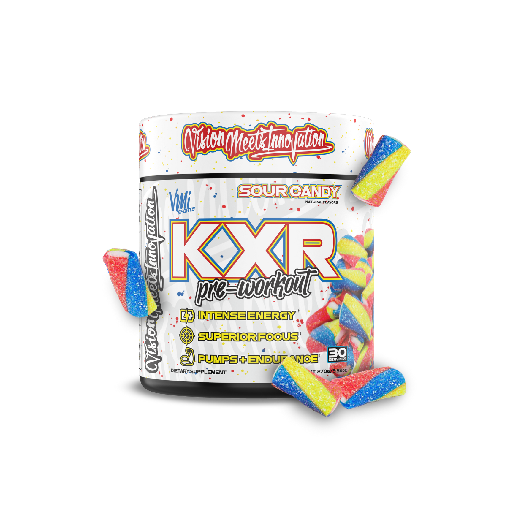 K-XR Pre Workout 30 serving | Intense Workouts |7 Amazing Flavors – VMI ...